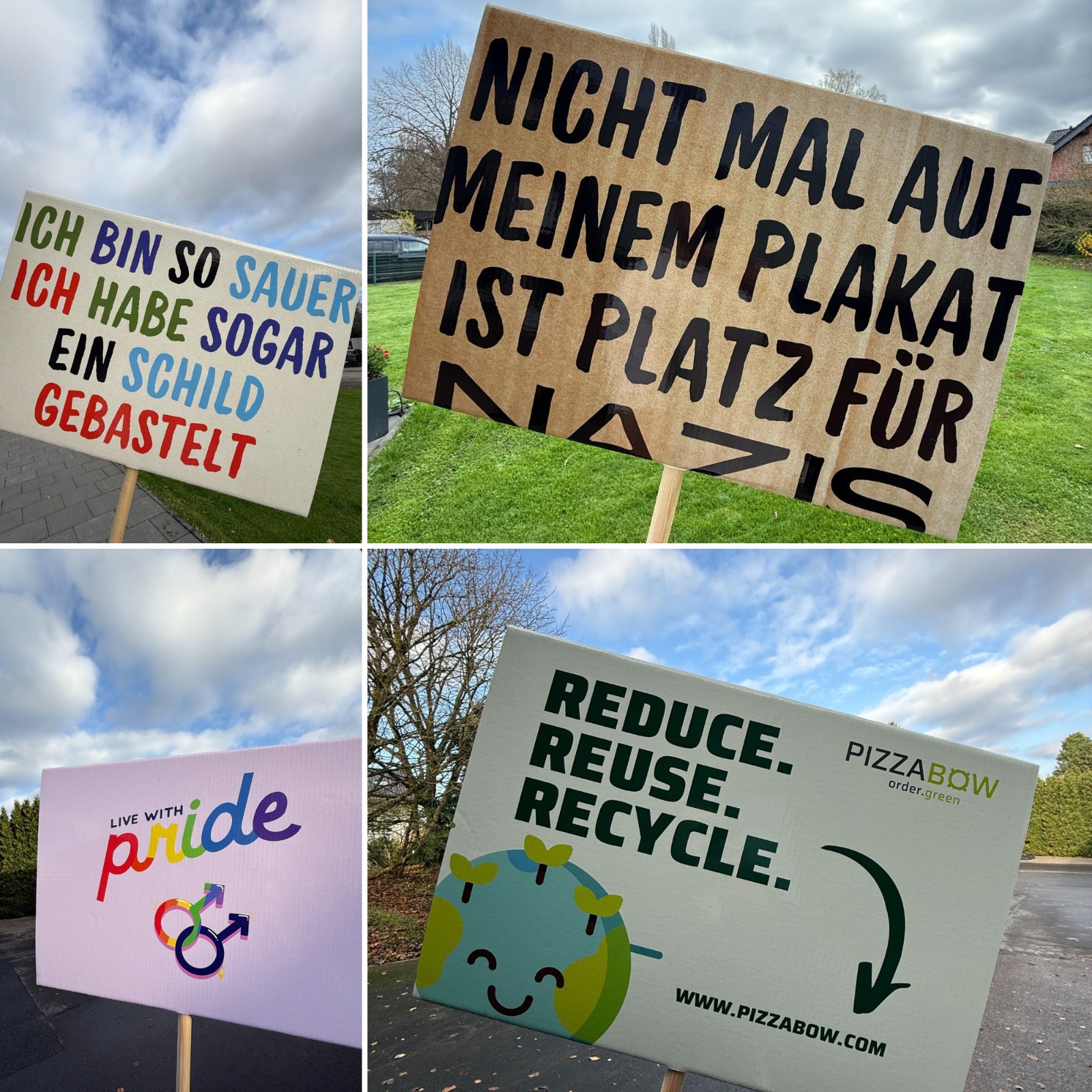 Demo-Sprüche gegen AfD – Kreative Slogans für Protest – DeinPappschild®